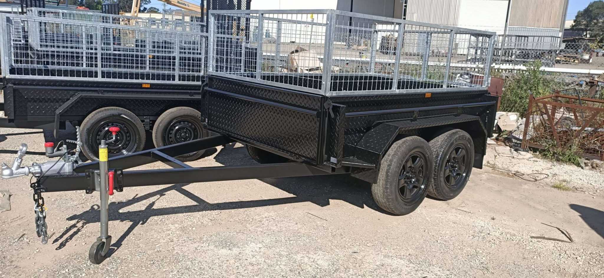 8×5 Deluxe Galvanised Full Checker Plate 2000 kg Capacity - Best ...